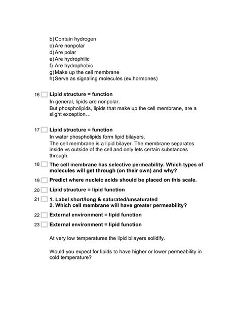 5``3 structure and function notes a contain carbon b contain