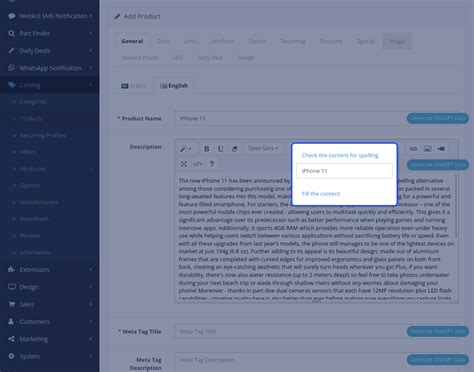 Opencart Chatgpt Extension Ai Chatbot Virtual Assistant Webkul