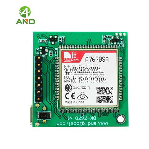 A7670sa Simcom Series Simcom Lte Cat 1 Module A7670sa Fase A7670sa Lase Ttl Dual Fase La