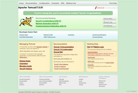 Centos系统安装TomcatTomcat Java jdk centos tomcat CSDN博客