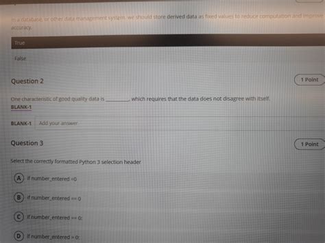 Solved In A Database Or Other Data Management System We Chegg