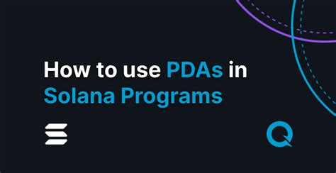 How To Use Program Derived Addresses In Your Solana Anchor Program