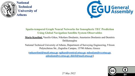 PDF Spatio Temporal Graph Neural Networks For Ionospheric TEC Prediction Using Global