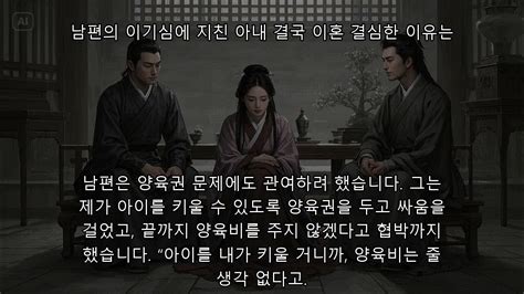 남편의 이기심에 결국 이혼을 결심한 순간 Youtube