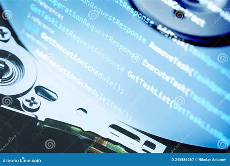 Information Technology Concept Coding Programmer Language Script Text