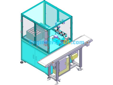 Automatic Assembly And Loading Machine Solidworks Engineeringdl