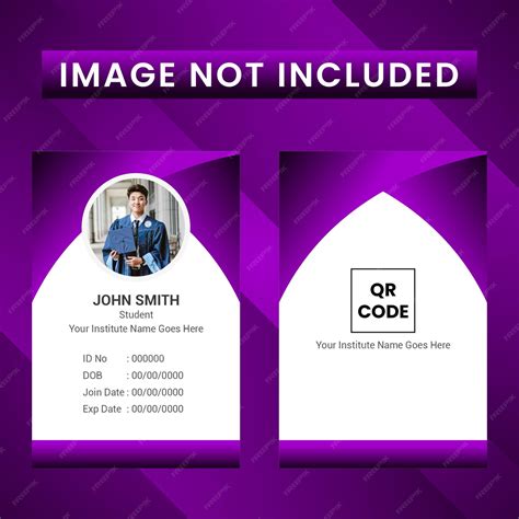 현대적이고 깨한 사무실 신분증 템플릿과 기업 신분증 디자인 템플 프리미엄 벡터