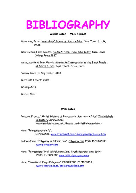 Mla Citation Template Mla Citation Page Mla Format Title Page