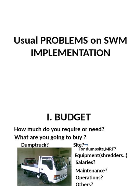 01 Usual Implementation Problems Pdf