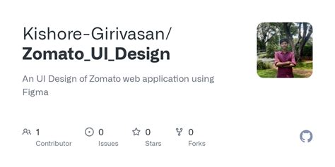 Github Kishore Girivasanzomatouidesign An Ui Design Of Zomato Web Application Using Figma