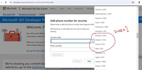 Unable To Create Microsoft 365 Developer Account For Indian Developers Microsoft Community Hub