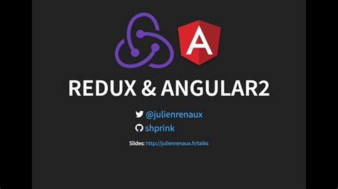 Redux Et Angular2 Youtube