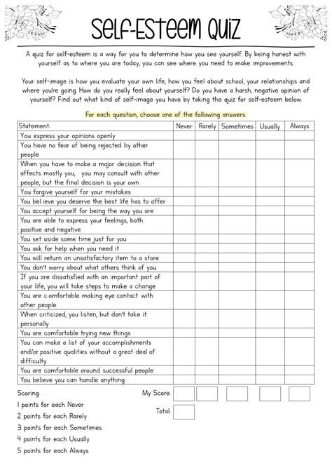 Self Motivation Worksheet Pdf For Free At Artofit
