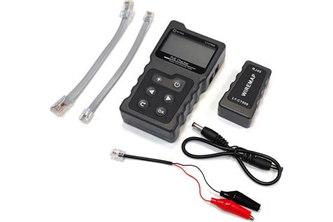Тестер кабеля 5Bites UTP, STP, TEL, POE, TDR, LCD, FLASH LY-CT009 ...