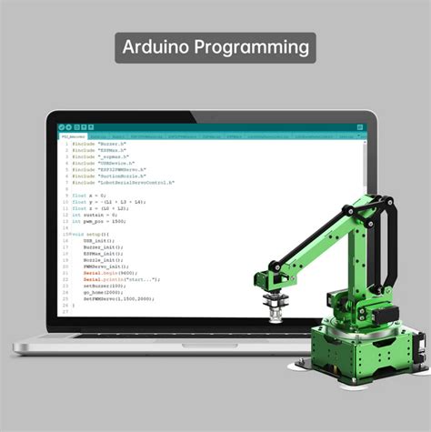 Maxarm 오픈 소스 로봇 조작기 파이썬 및 아두이노 프로그램 역 운동학 Esp32 구동 5 축 로봇 암 하이테크 장난감