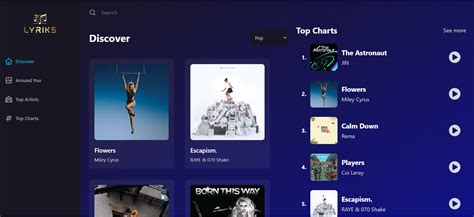 GitHub Ajay Spotify Clone ShazamAPI Responsive Web Spotify Clone Using Shazam API