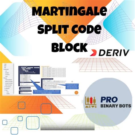 Martingale Split Deriv Code Block DTrader Store