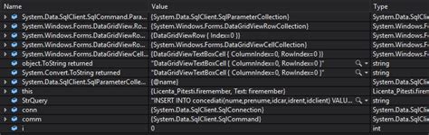 sql c incorrect syntax near stack overflow