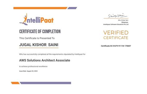Jugal K Saini On Linkedin Cloudarchitect Continuouslearning