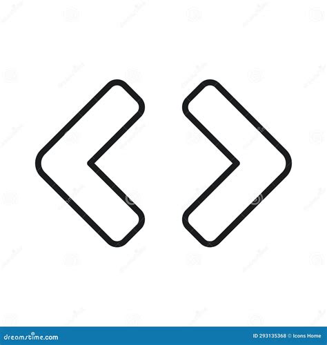 Horizontal Resize Icon East West Arrow Cursor Cartoon Vector