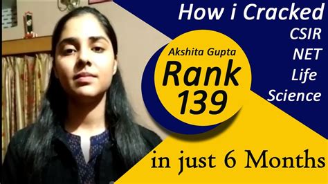 How I Cracked CSIR Net Life Science In 1st Attempt Strategy To Crack Net CSIR Net Life Science