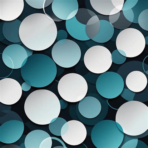 Premium Ai Image An Abstract Pattern Composed Of Overlapping Circles