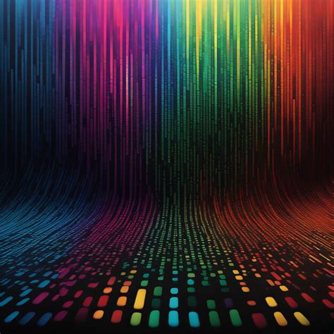 Premium Photo Digital Abstract Technology Colorful 3d Rendering