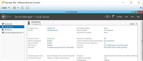 Deploying Templates With Vmware Customization Specifications Tdsheridan Lab