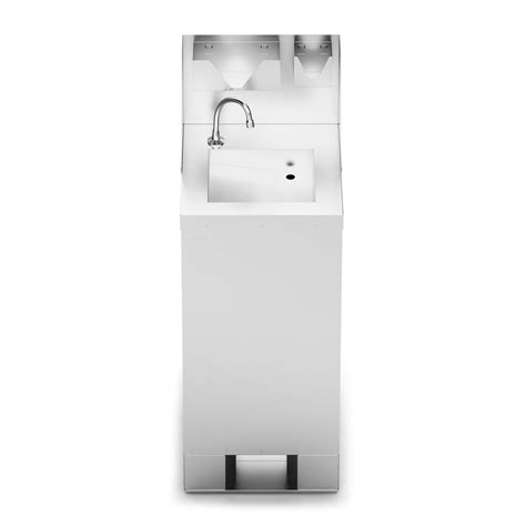 Imclean Mobile Hand Wash Station With Splashback Soap And Paper Towel