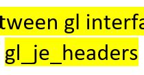 Oracle Application S Blog Link Between Gl Interface And Gl Je Headers