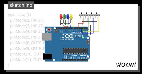Wokwi Online ESP STM Arduino Simulator