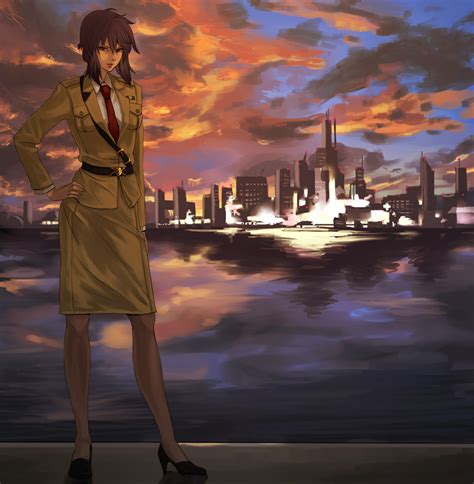 Kusanagi Motoko Ghost In The Shell Drawn By Mochikkococoa0101