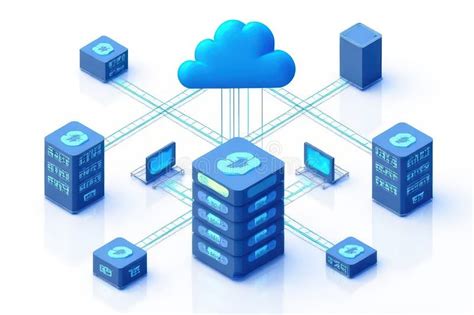 Reverse Proxy System S Innovative Design Stock Illustration