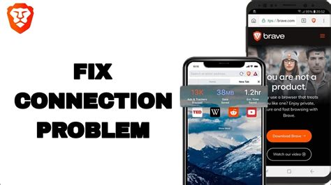 How To Fix And Solve Connection Problem On Brave Private Web Browser App Easy Fix Youtube
