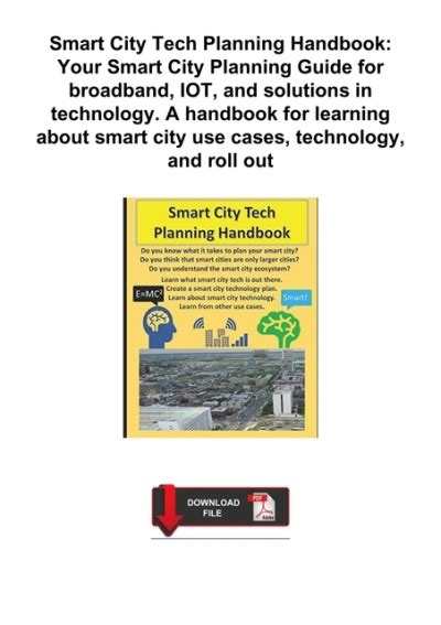 Pdf ️download⚡️smart City Tech Planning Handbook Your Smart City Planning Guide For Broadband