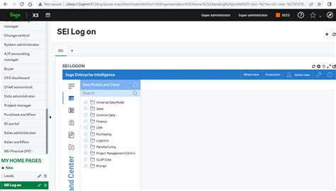 Embedding Sei In X3 Sage X3 Support Insights Africa And Middle East Sage X3 Africa And Middle