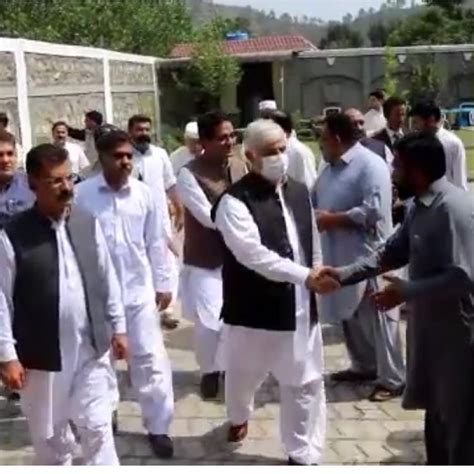 Muhammad Ilyas Khan On Linkedin Receiving Chief Minister Kpk At Our Hometown Buner
