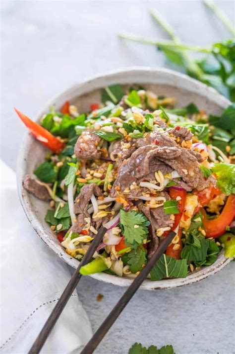Vietnamese Beef Salad My Sugar Free Kitchen