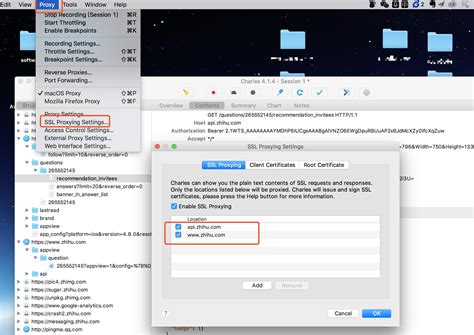 Charles抓包出现乱码 Ssl Proxying Not Enabled For This Hostenable In Proxy