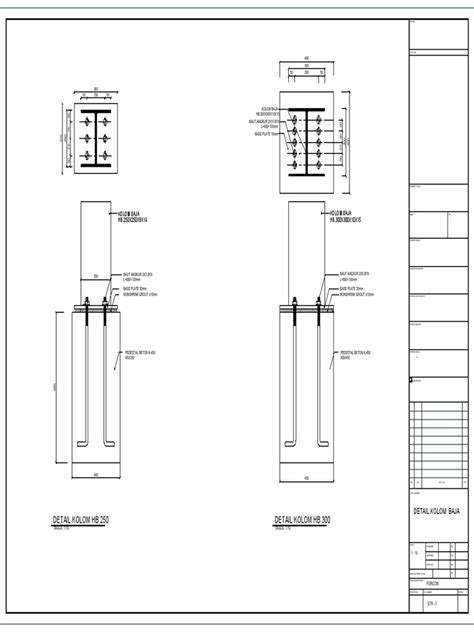 5 Detail Sambungan Kolom Baja Pdf