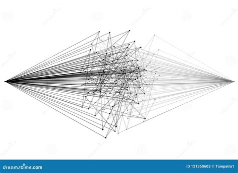 Wires Digital Data Computer Network Stock Illustration Illustration Of Mesh Element 121350603