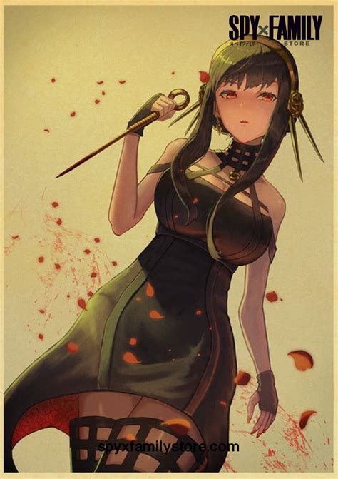 Sexy Yor Spy X Family Poster Spy X Family Store