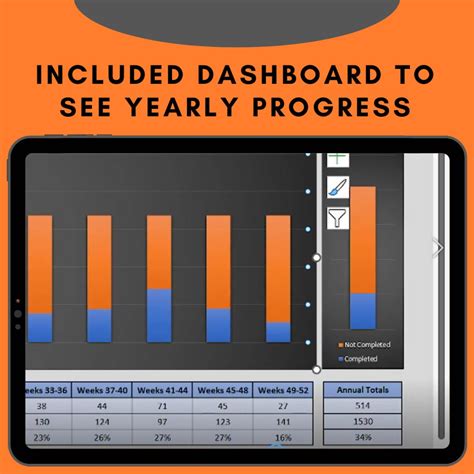 Habit Tracker Excel Spreadsheet Template Monthly Habit Planer Daily Habit Tracker Goal