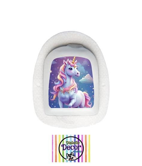 Omnipod Unicorn Omnipod Sticker Diabetes Stickers Bestseller Omnipod Top Surface Only Decal