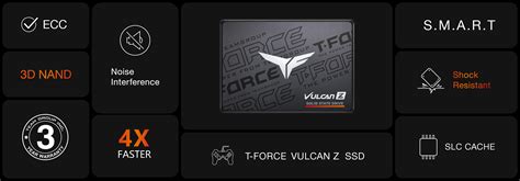 Ssd T Force Vulcan Z 256gb 512gb 1tb 2tb