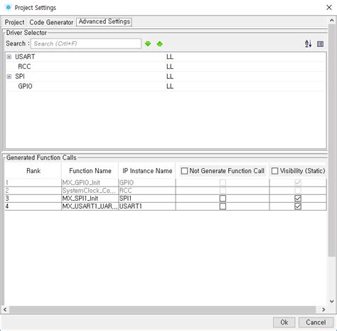 Stm32f103 Spi Cubemx 로 Ll 드라이버 초기 설정하기 Dkmin