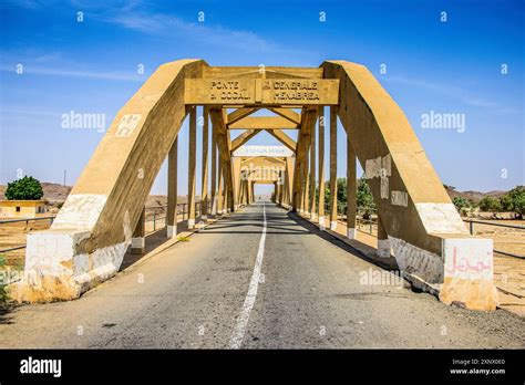 Important River Bridge Along The Road From Massawa To Asmara Eritrea