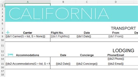 Programmatically Generate Data Bound Excel Xlsx Templates In Server