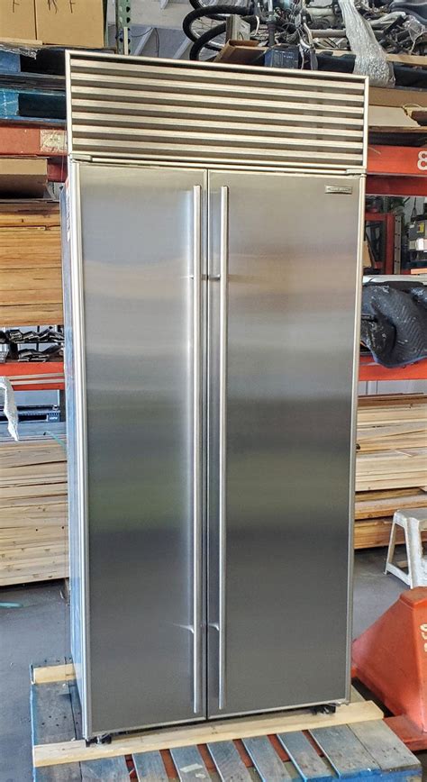 88 Refurbished 661s Sub Zero 36 Refrigerator Perfect Stainless D