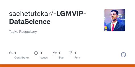 GitHub Sachetutekar LGMVIP DataScience Tasks Repository